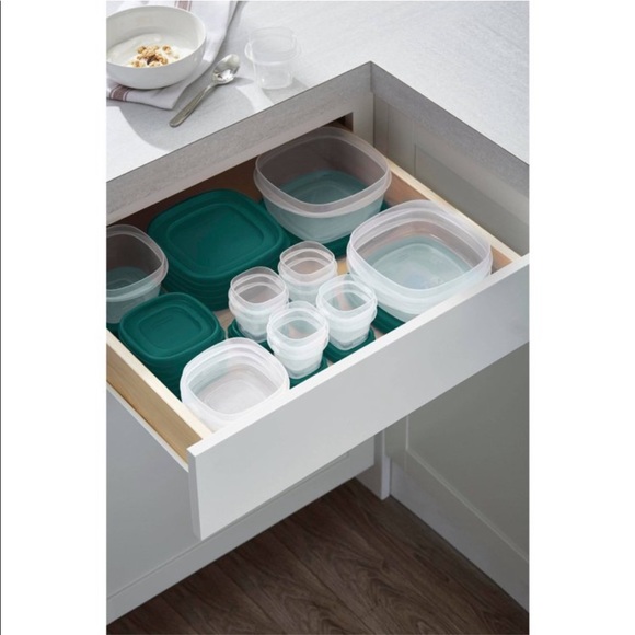 Rubbermaid | Kitchen | Rubbermaid 3pc Food Storage Container Set With ...